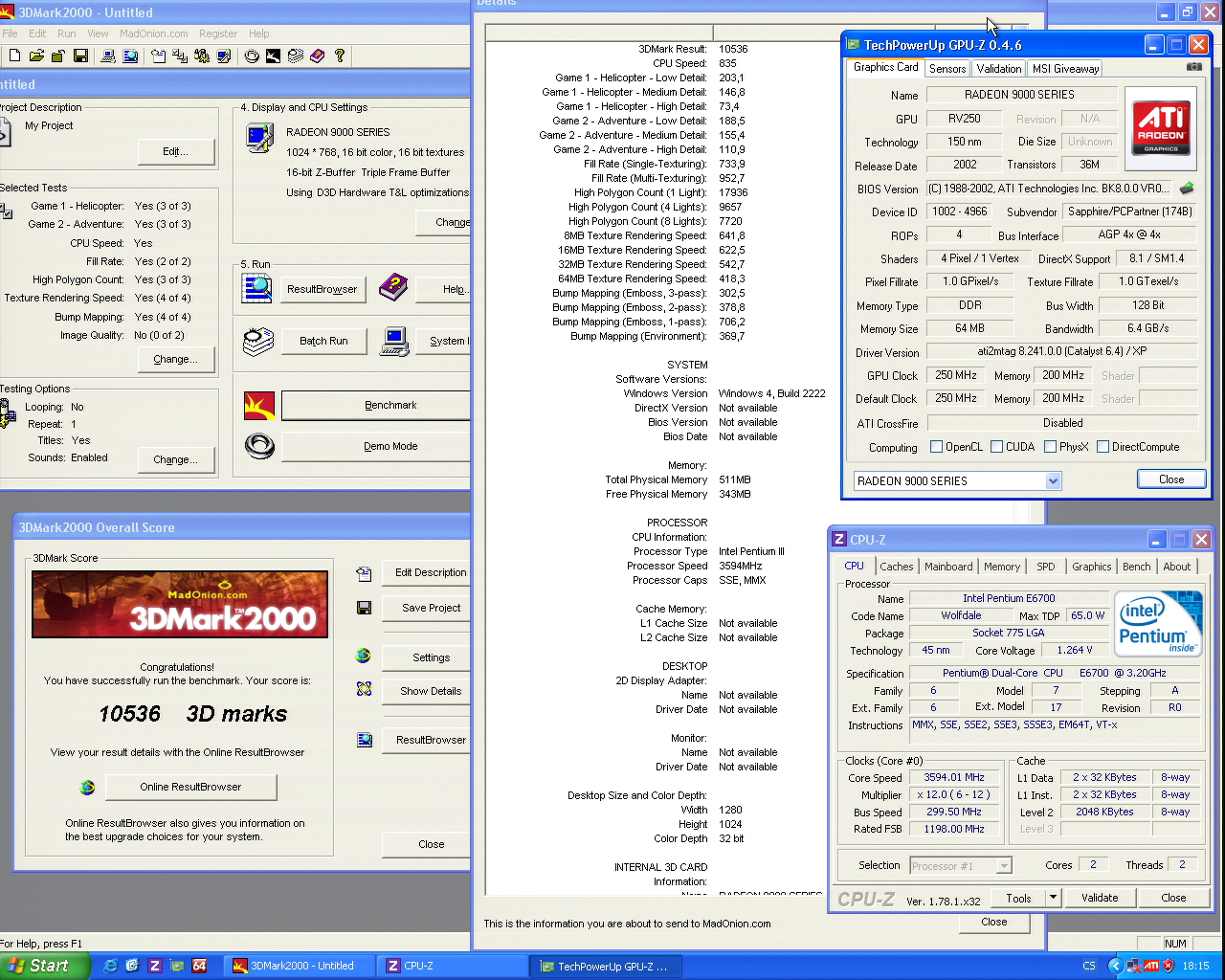ATI Radeon 9000 - Clous